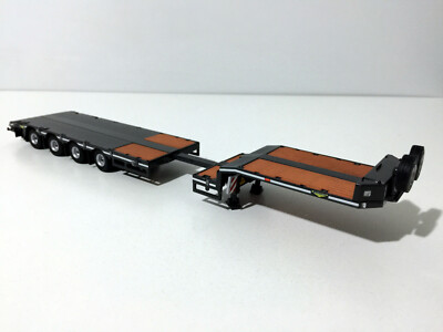 semi low loader trailer 4 axle "Broshuis" WSI truck models 04-1140 ...