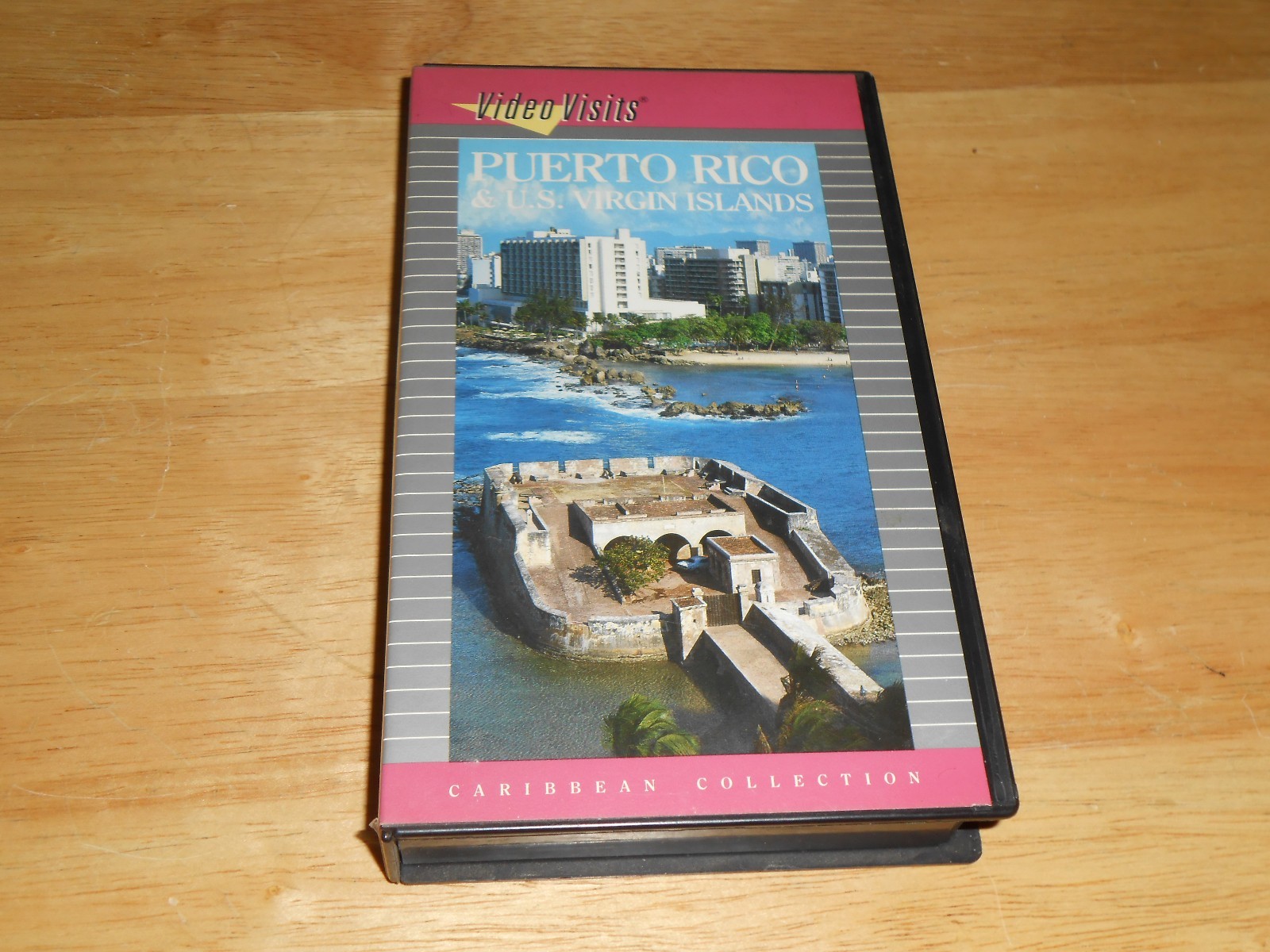 1988 Video Visits PUERTO RICO & U.S. VIRGIN ISLANDS VHS VIDEO-TAPE 1988 ...