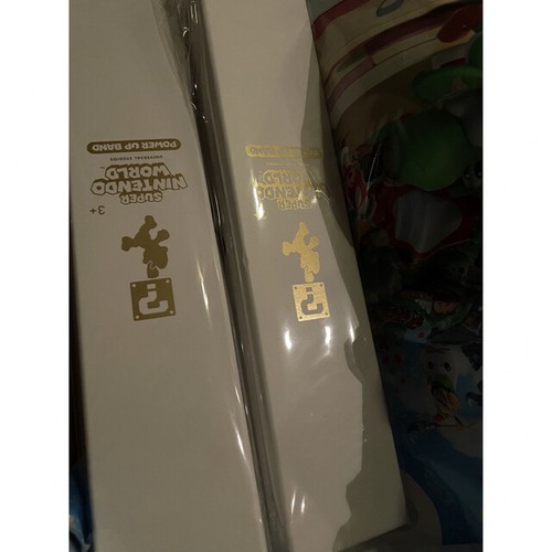 USJ Limited Golden Power Up Band Two Set Of Mario Super Nintendo World ...