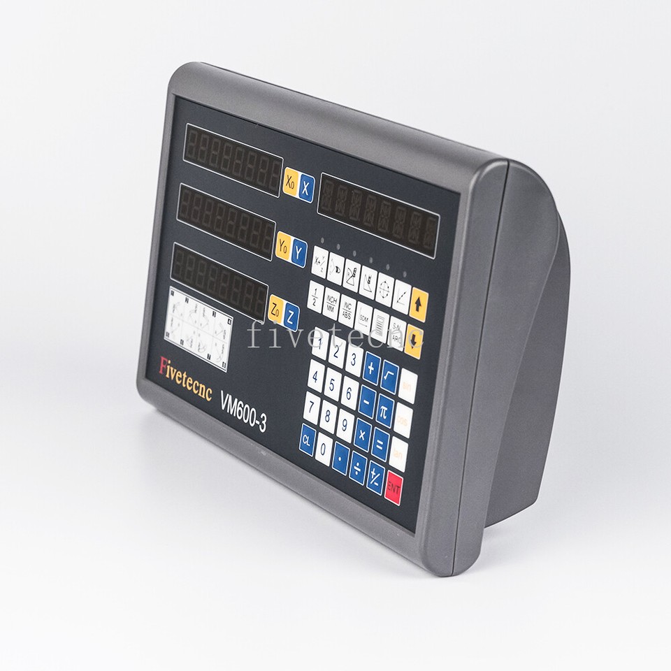 complete set milling/lathe/drill machine dro digital readout+3 pcs ...