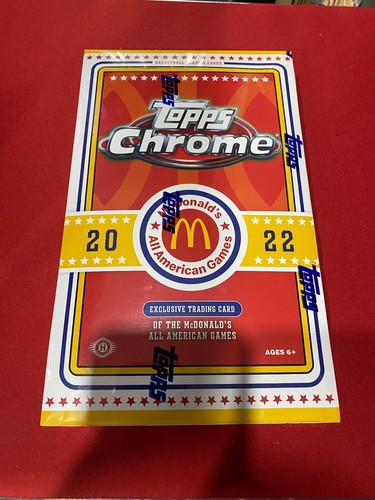 2022 Topps Chrome McDonald's All American Basketball Factory Sealed ...