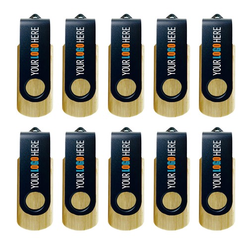 Lot 20/50/100PCS 128MB Wood Swivel USB Flash Drive Memory Storage ...