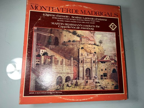 Monteverdi* - Cappella Vocale, Hamburg*, Martin Behrmann ‎– Lamento D ...