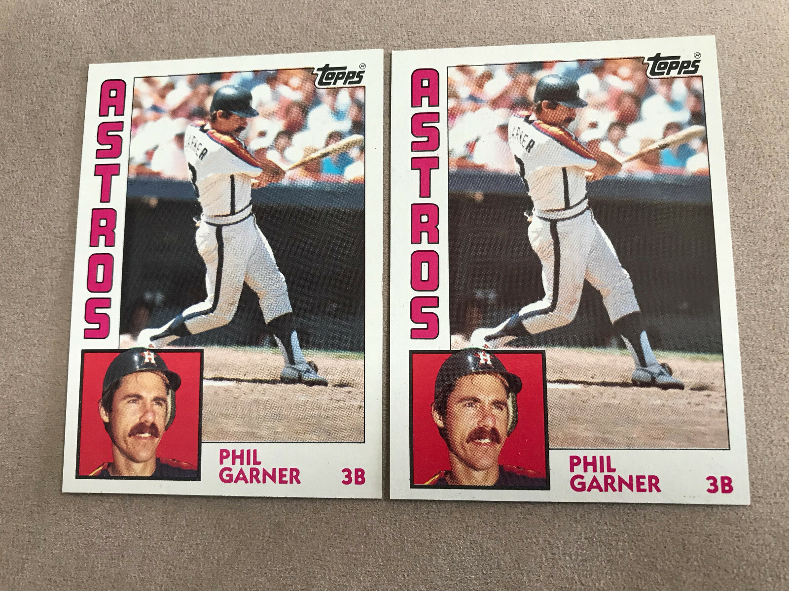 1984 Topps Baseball Card #752 Phil Garner Houston Astros NM/Mt Free ...