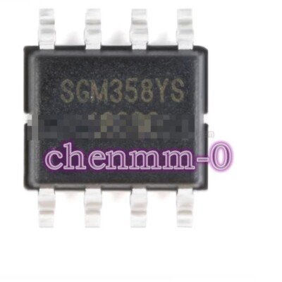 10PCS SGM358YS/TR SOIC-8 Rail to rail CMOS operational amplifier IC ...