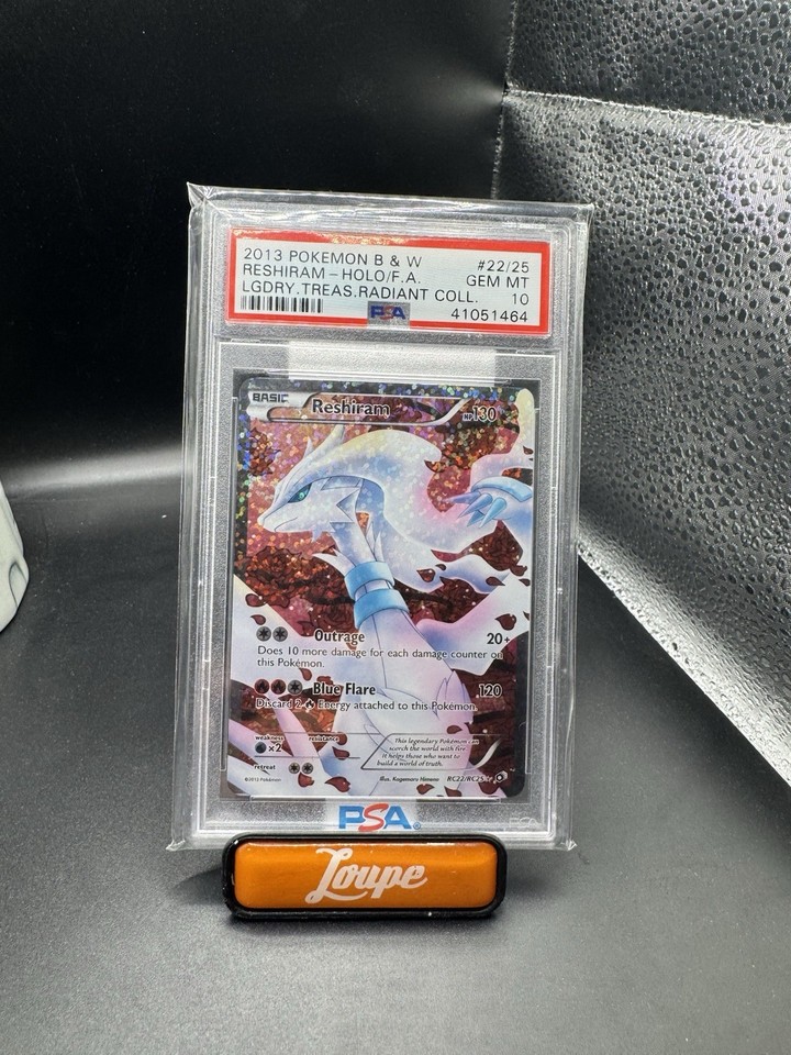 2013 Pokemon B&W F.A./Reshiram Legendary Treasures Radiant Collection ...