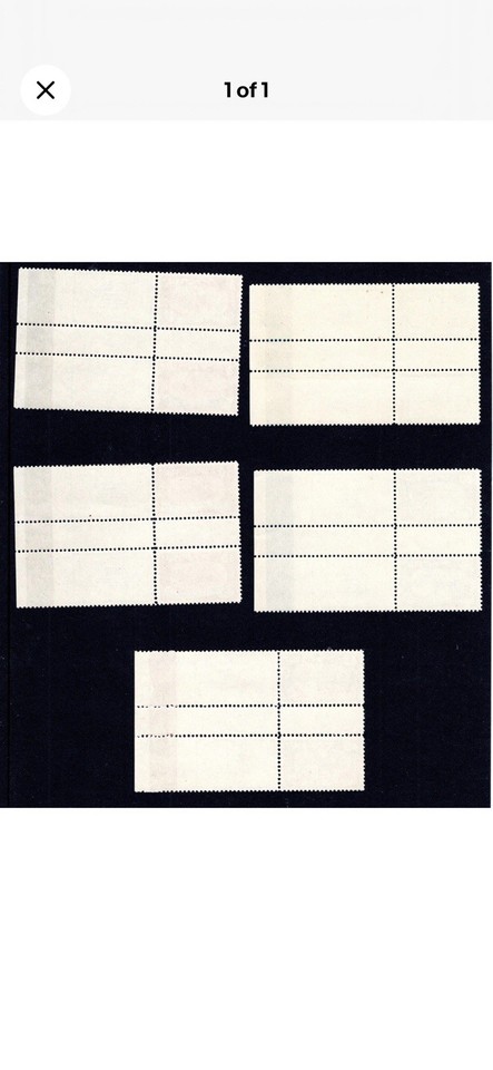 Israel Scott #10c-14c 1948 1st New Year Vertical Gutter Pairs with Tabs ...