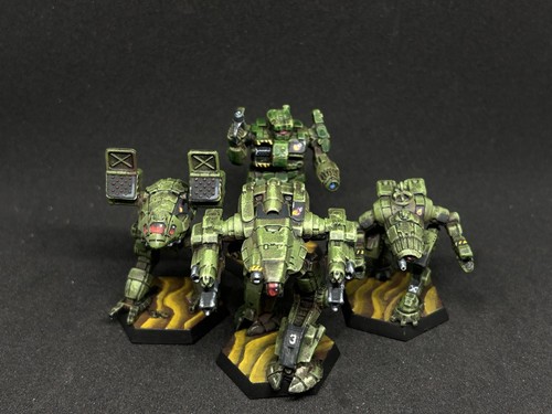 Pro-Painted Battletech Mercenary Lance Catalyst Game Labs | eBay