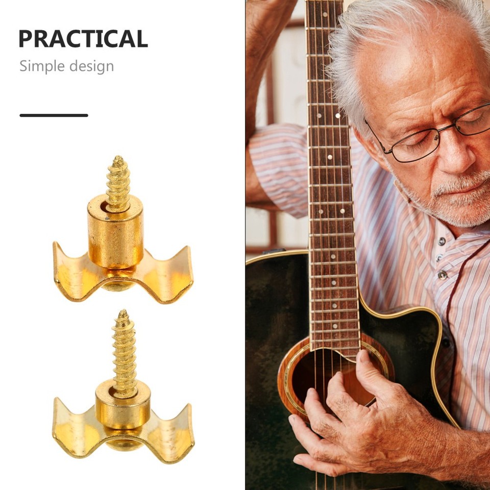 4 Sets String Tree Retainer Screws Electric Guitar Accessories Parts ...