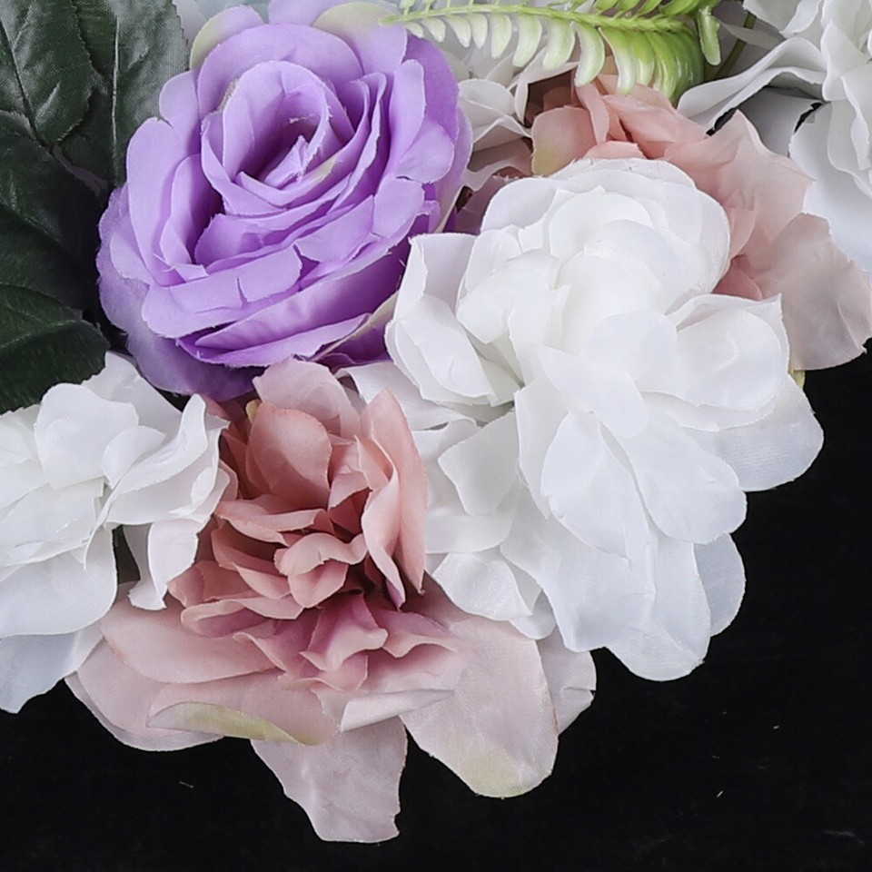 12x Artificial Flower Wall Panel Silk Wedding Party Background Venue ...