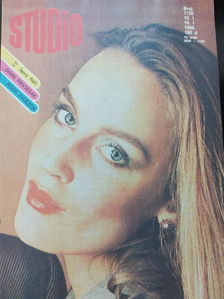 Jerry Hall Magazine Covers