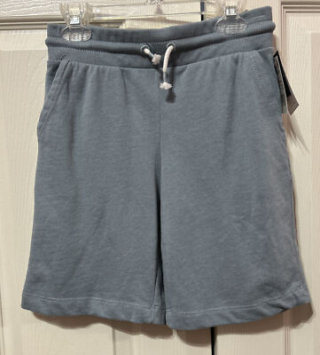 GRAYSON THREADS Boys Blue Soft Terry Drawstring Pull On Shorts NWT 8/10 ...