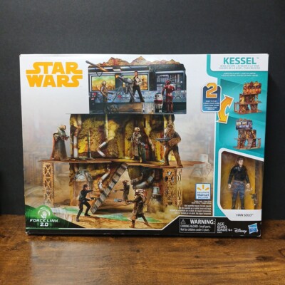 Hasbro Disney Star Wars Kessel Mine Escape Platform Force Link Play Set ...