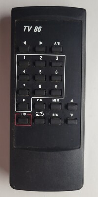TV 86 Remote Control | eBay
