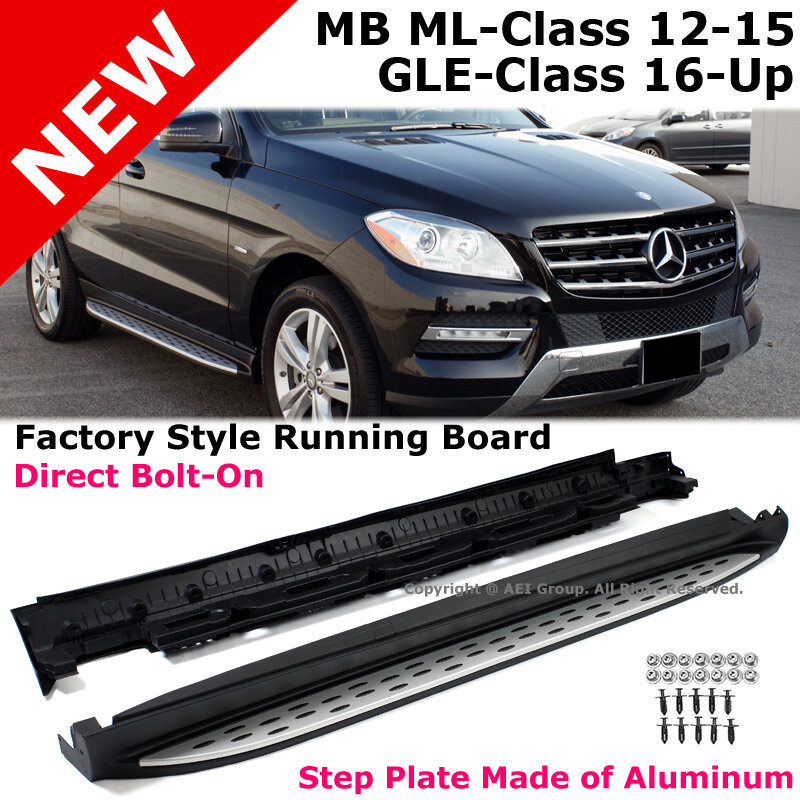 Running Board Side Step Kit For Mercedes-Benz 2012-2015 ML550 2012-2019 ...