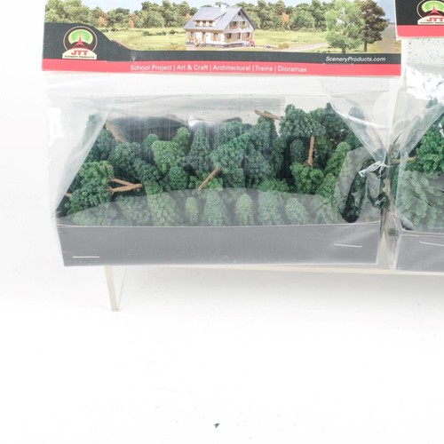 JTT Scenery Products HO or N Scale Pine & Scenic Trees 2 Packs 92001 ...