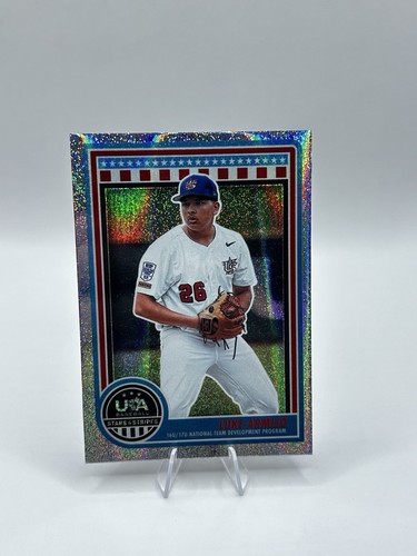 2025 Panini Stars & Stripes USA Baseball Holo Foil #129 LUKE ARMIJO ...