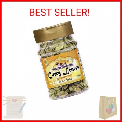 Rani Dried Curry Whole Leaves (Kari Neem Patha) Indian Spice 0.21oz (6g ...
