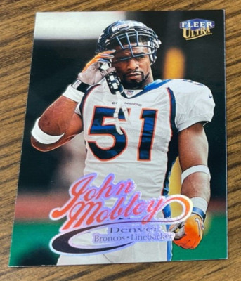 1999 Fleer Ultra Card # 228 John Mobley - Denver Broncos | eBay