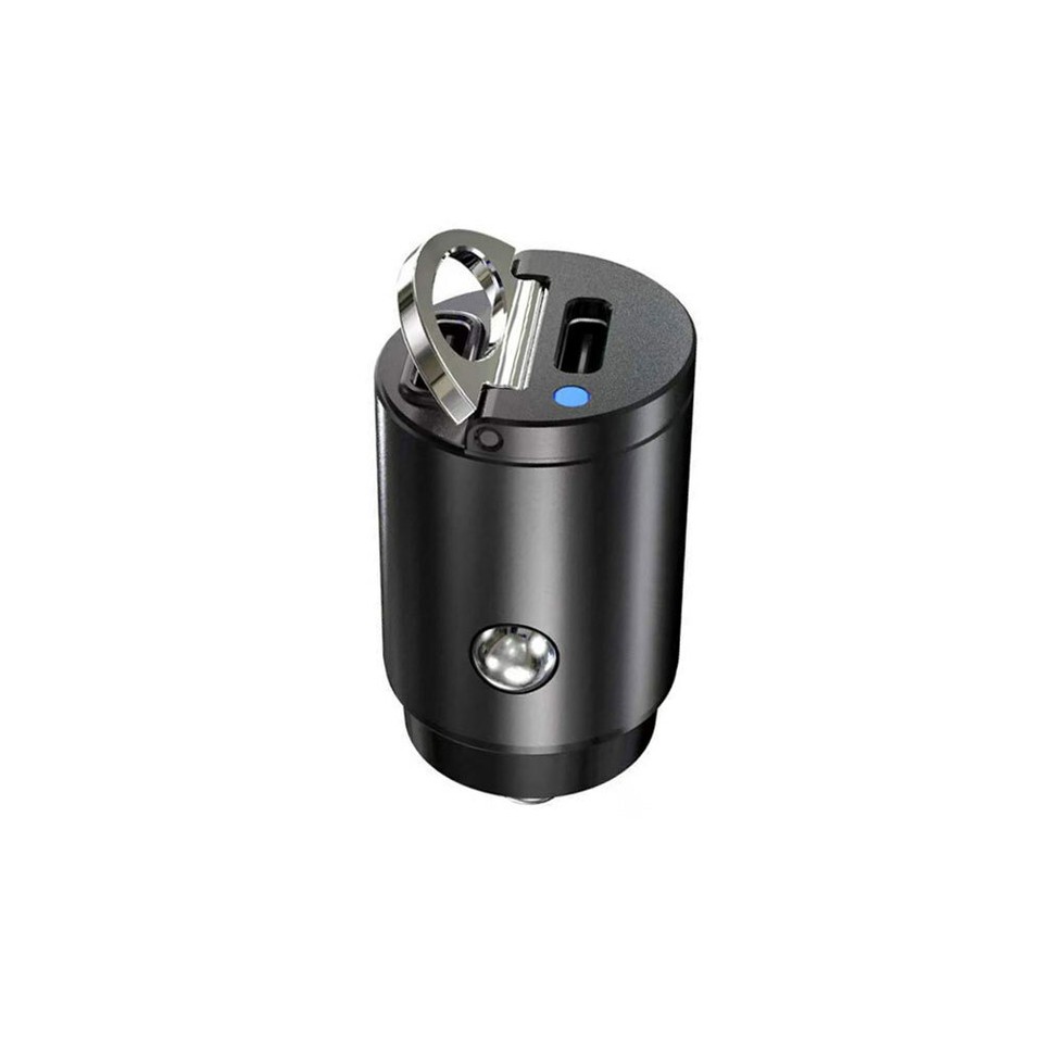 1x Mini Dual USB PD Type-C 30W Fast Phone Charger Adapter Parts Car ...