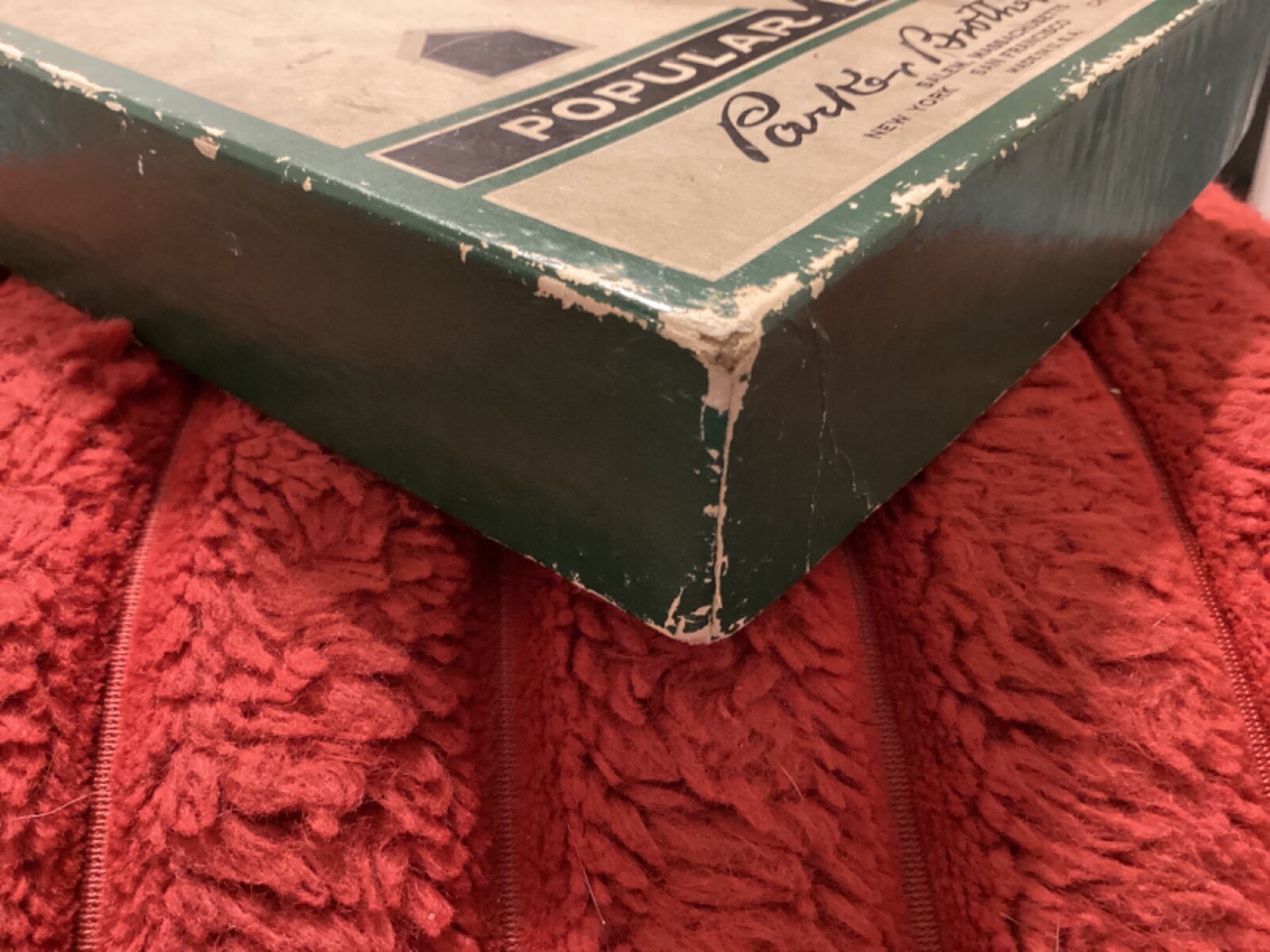 Vintage Monopoly Popular Edition Board Game-Green Box,1951/NO ...