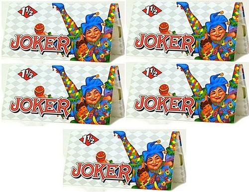 5x Joker 1 1/2 Rolling Papers *Best Price* DISCOUNTS *FREE USA SHIPPING ...