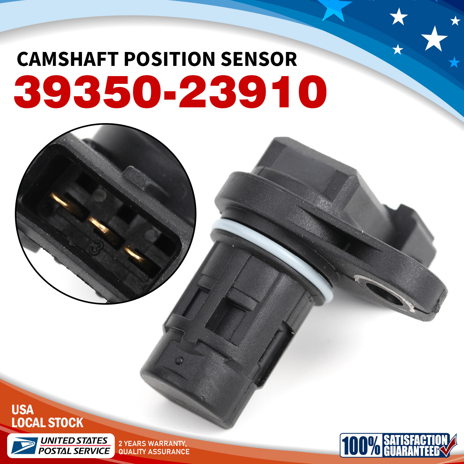 39350-23910 Camshaft Position Sensor for Hyundai Kia Elantra 1.8L 2.0L ...