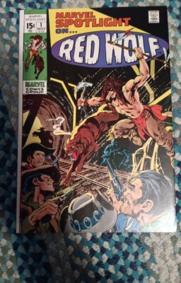 Marvel Spotlight 1 Marvel 1971 4.0 Syd Shores Wally Woof Red Wolf ...