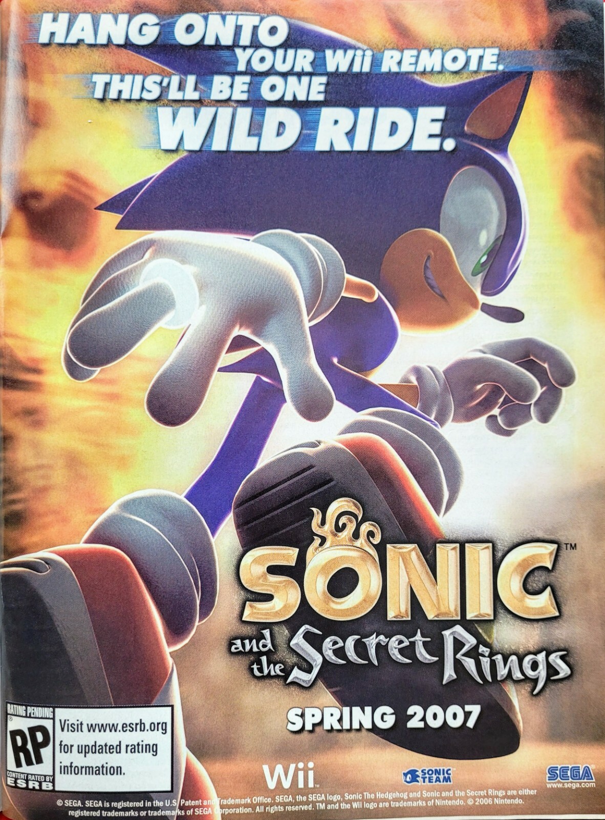 Sonic And The Secret Rings Logo