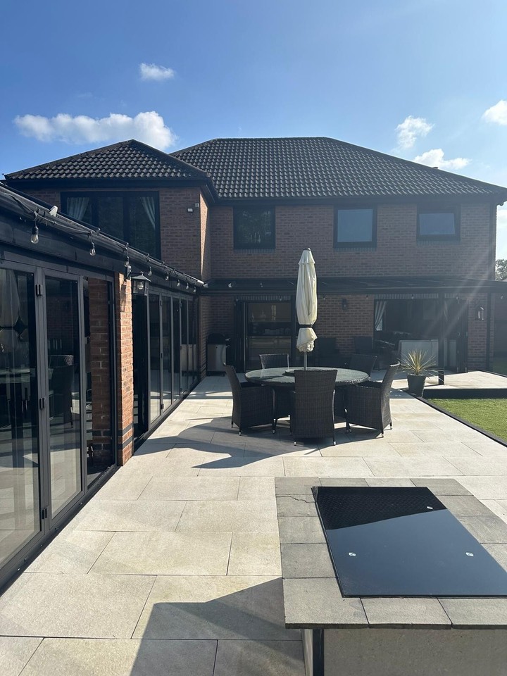 Reynaers Aluminium Veranda 3x2m Glass Roof Canopy PR100 Garden Patio ...