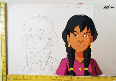 1999 Disney Cel & Drawing • MARIA RAMIREZ • OUR FRIEND, MARTIN Luther ...