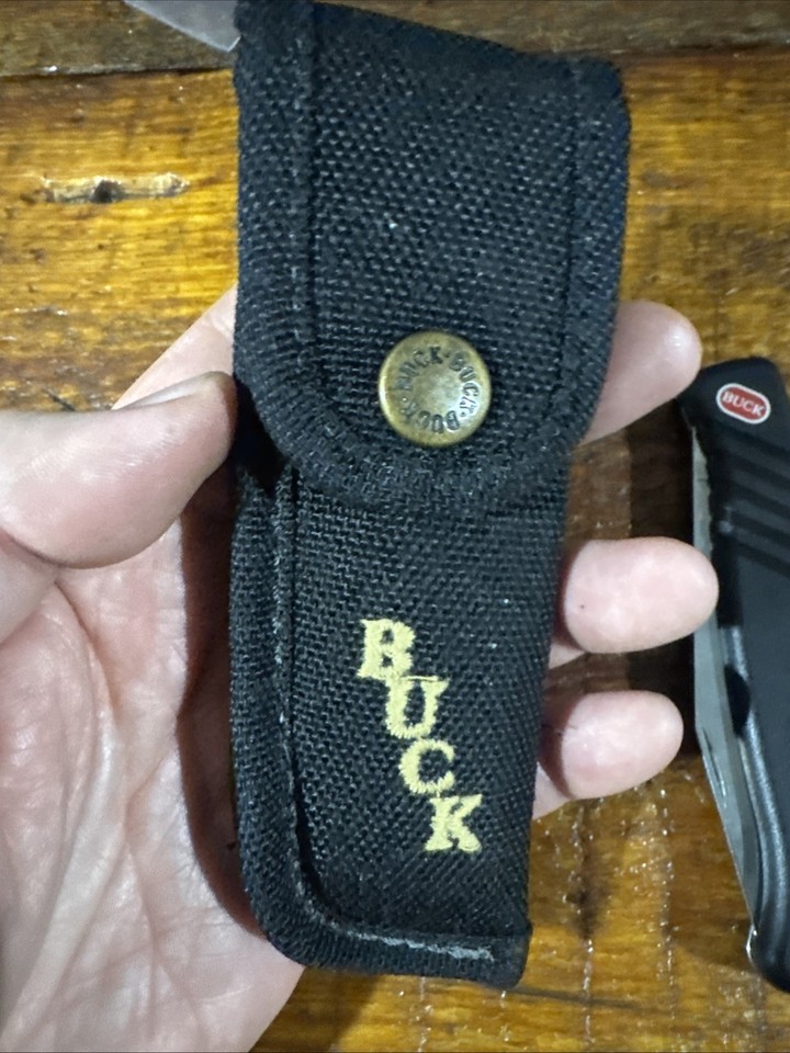 VERY COOL VINTAGE SWISS BUCK SWISSMATE 1 KNIFE With 426 Sheath. (215 ...