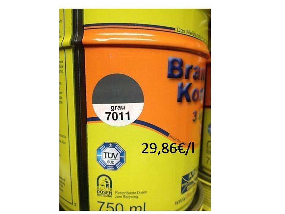 Brantho Korrux 3in1 Rostschutz & Metallschutz Farbe 750ml Farbauswahl ...