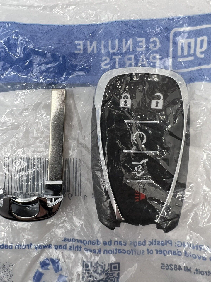 Genuine GM Keyless Entry Remote Smart Key Fob Transmitter 13530713 ...