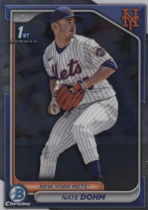 2024 Bowman Draft - Chrome Nate Dohm #BDC-101 (RC) for sale online | eBay