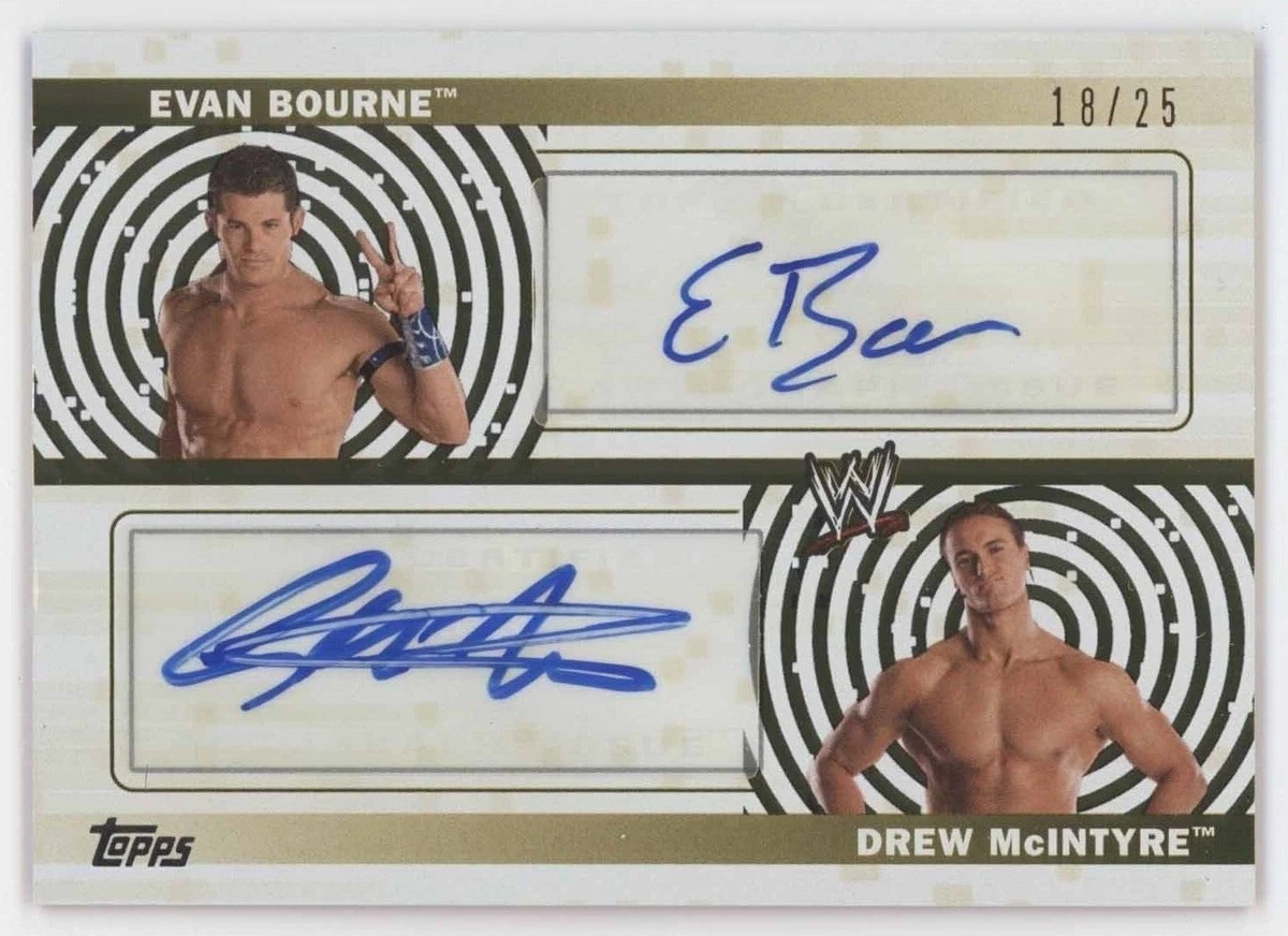 Evan Bourne Ebay