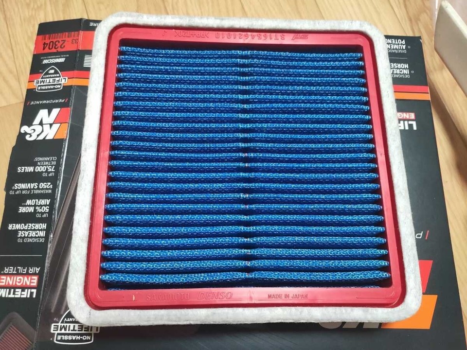 JDM OEM STI ST1654621010 Air Cleaner Element Filter IMPREZA GH GR GV ...