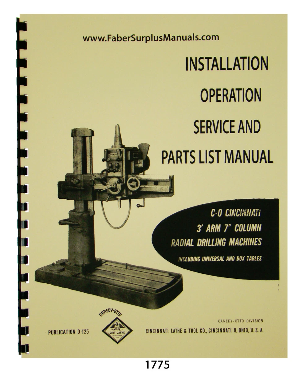 Drilling Machine Parts