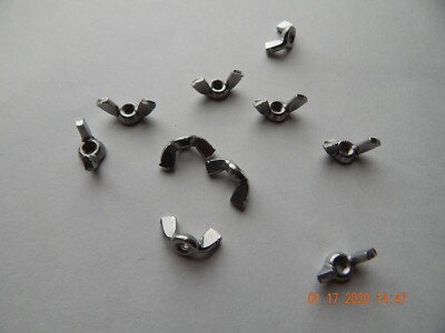 ALUMINUM WING NUTS 8/32 10 PCS. NEW | eBay