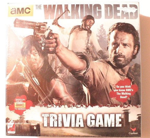 The Walking Dead Trivia Game NEW SEALED Cardinal AMC TWD | eBay
