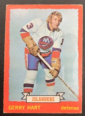 1973-74 O-Pee-Chee - #34 Gerry Hart - New York Islanders | eBay