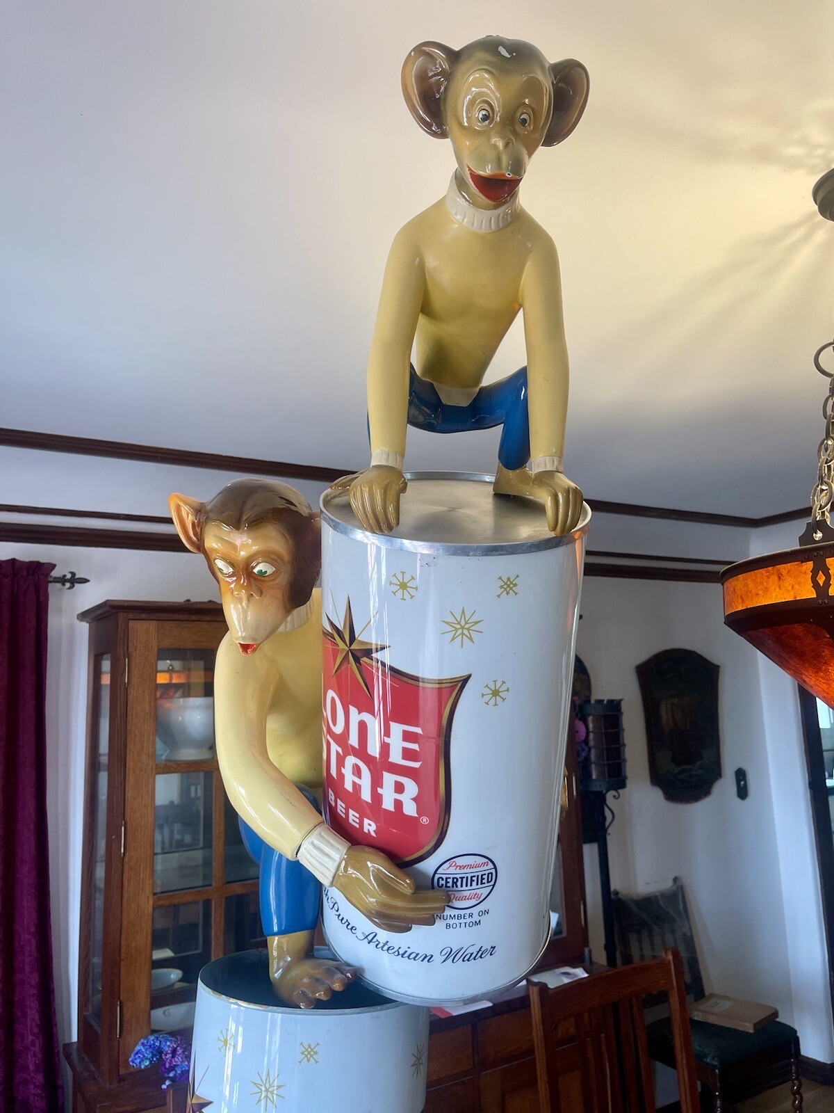 Iconic 100%Original Paul Stanley Lone Star “Curious George” Mechanical ...