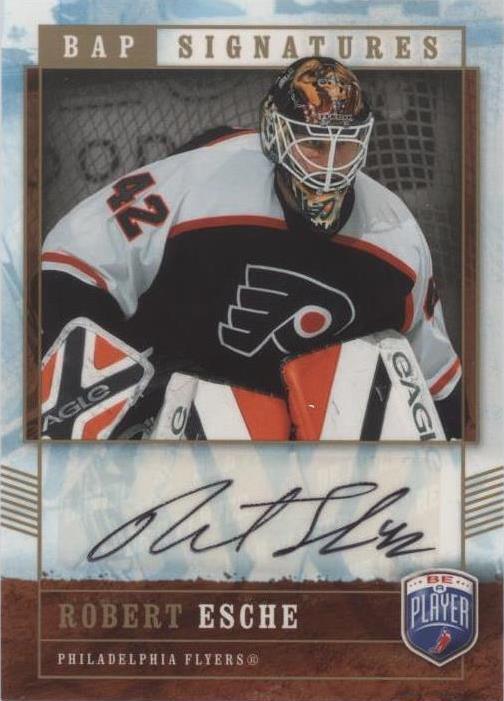 2006-07 Upper Deck Be a Player - Signatures Robert Esche #RE (AU) for ...