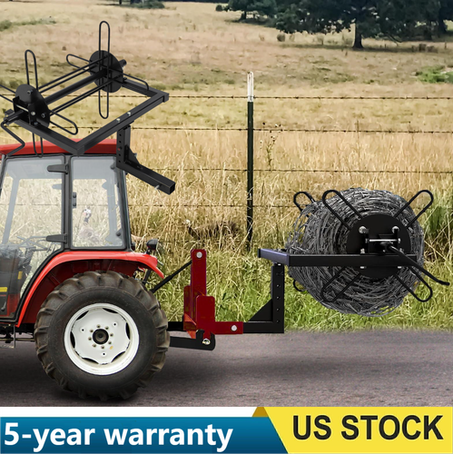 Barbed Wire Unroller w/2" Receiver Hitch Mounted Heavy Duty for Track ...