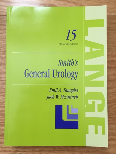 Smith’s General Urology By Emil A. Tanagho and Jack W. McAninch | eBay
