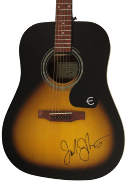 Jack Johnson Signed Autograph Full Size Gibson Epiphone Guitar w/ JSA ...