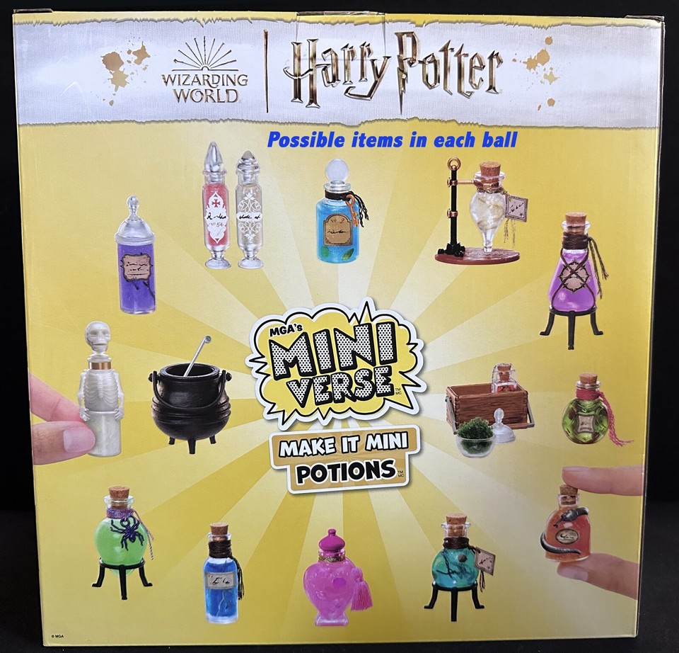 Make It Mini Potions Harry Potter Mini Collectibles - Blind Ball / Box ...