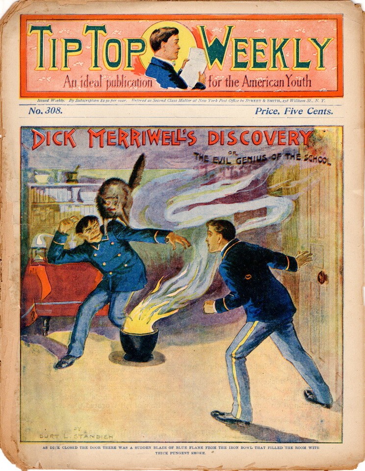 Tip Top Weekly #308, 3/8/02 Dick Merriwell, 1901 Champion Harvard ...