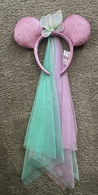 DISNEY PARKS MINNIE MOUSE SPARKLE DAMSEL PRINCESS EARS’ ' free ship | eBay