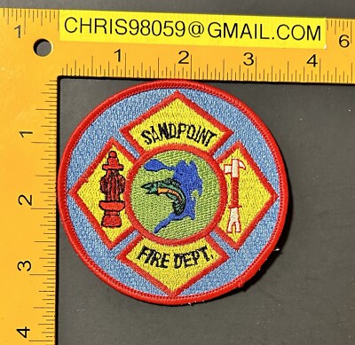 VINTAGE IDAHO ID SANDPOINT FIRE DEPT PATCH BONNER COUNTY | eBay